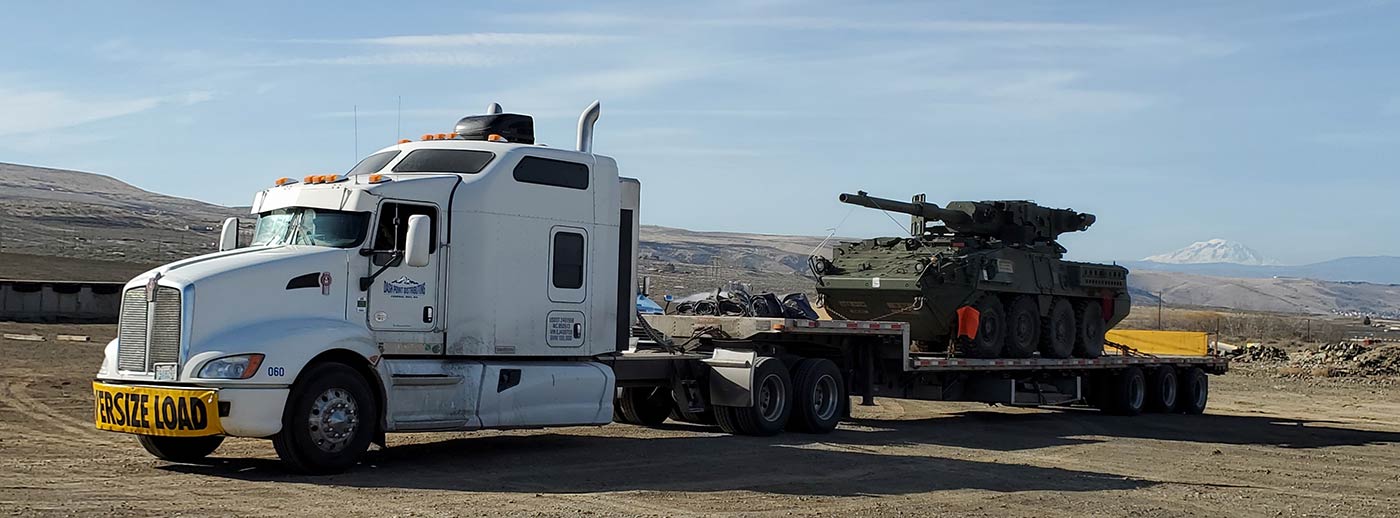 Dash Pt | Alaska & Washington Heavy Haul Trucking, Pilot Car